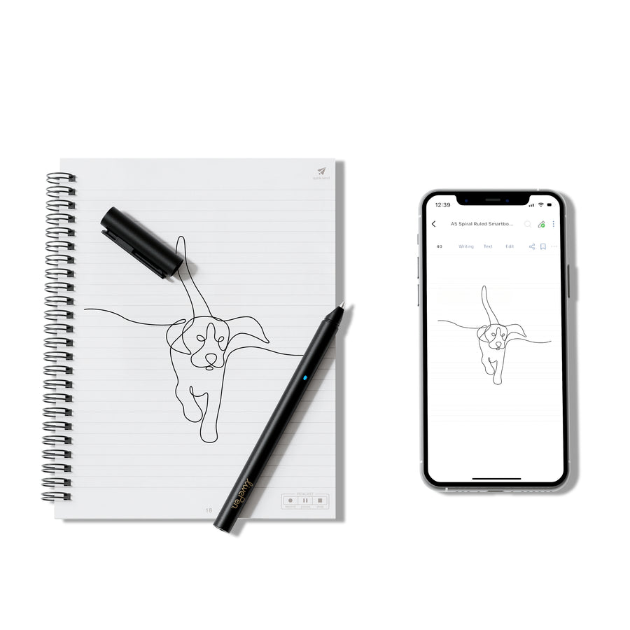 LivePen Smart Pen & 158 Page Notebook - Livescribe Inc. (US)
