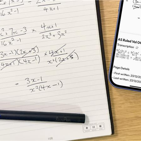LivePen Smart Pen & 158 Page Notebook - Livescribe Inc. (US)
