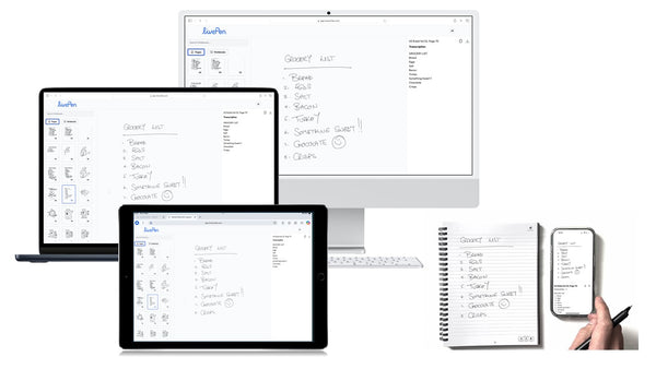 LivePen Smart Pen & 158 Page Notebook - Livescribe Inc. (US)